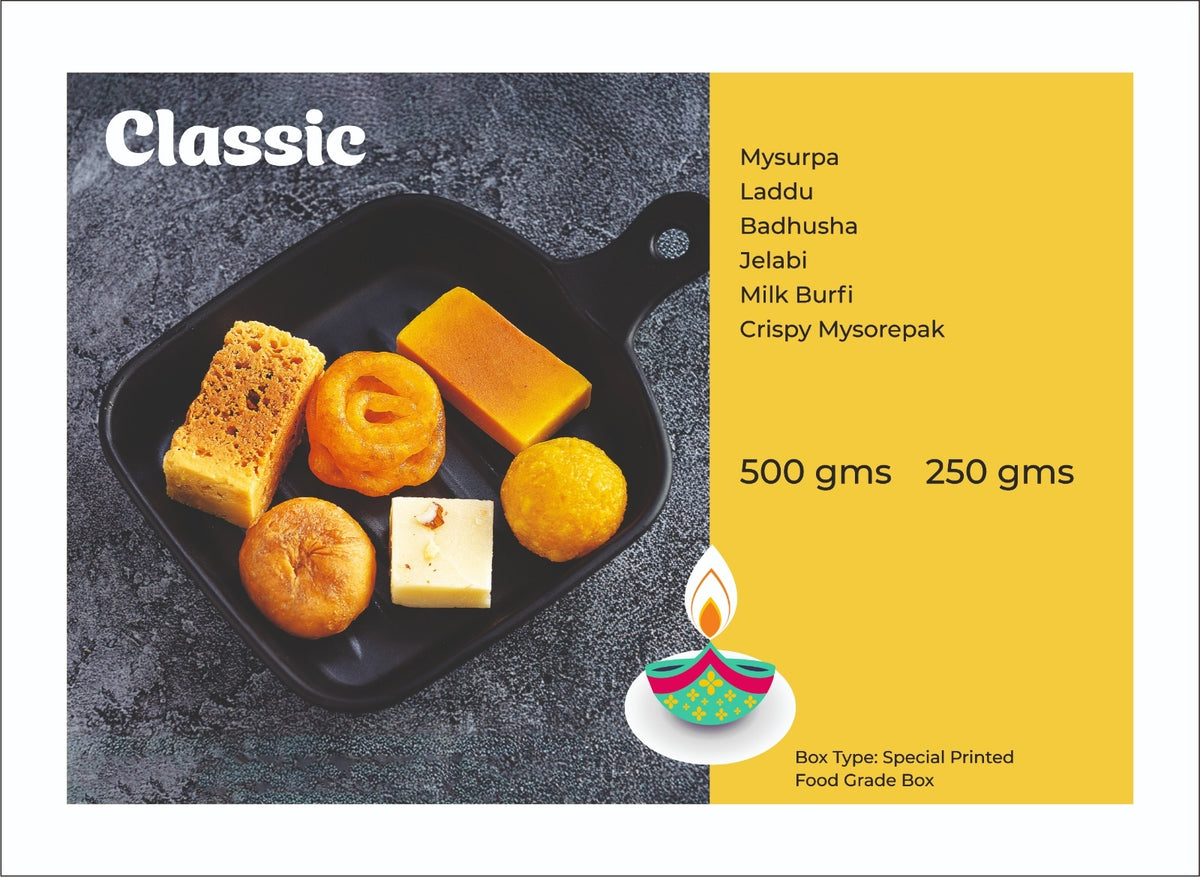 Buy Classic Sweets Combo Pack | Diwali Special Online | Sri – SRI GANGA ...